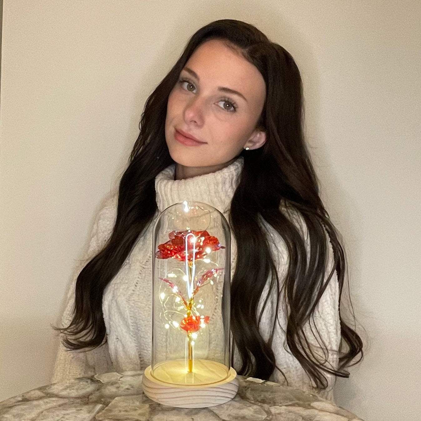 Enchanted Sparkly Rose™ | Galaxy Rose – Sparkly Roses