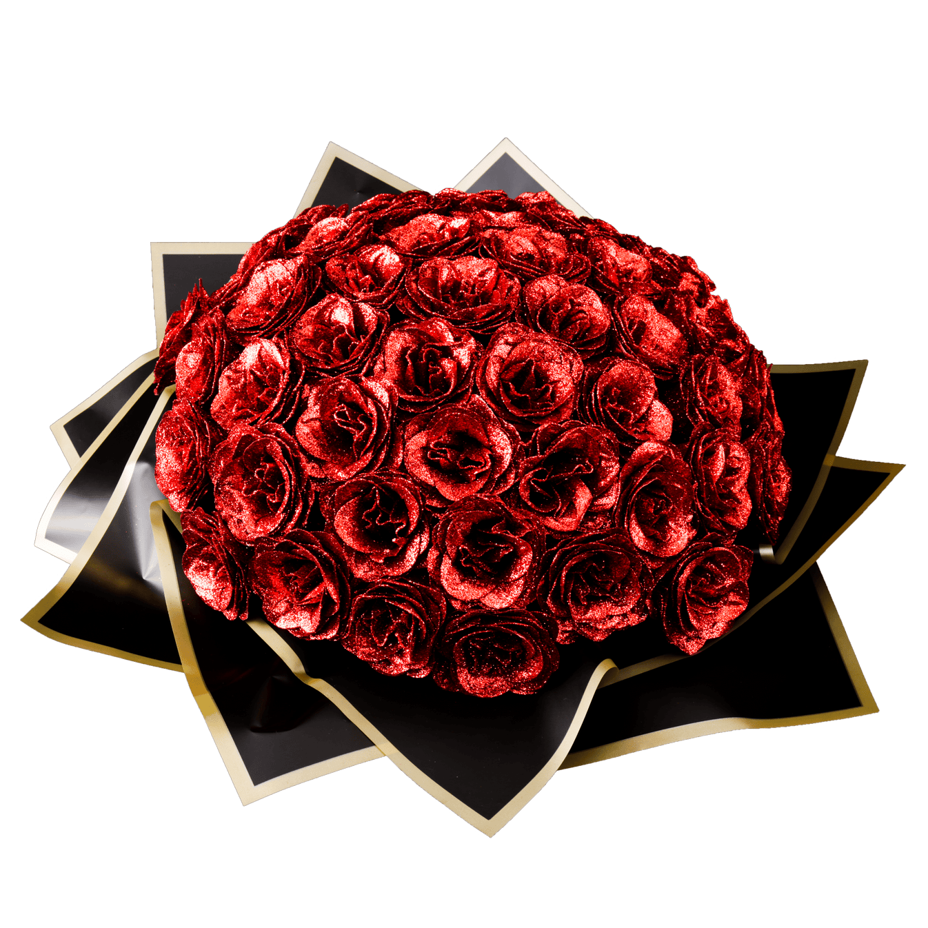 Glitter Rose Bouquet – Sparkly Roses