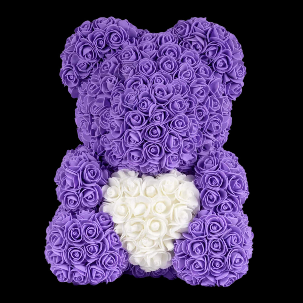Rose Bear | Bear Made of Roses | Rose Teddy – Sparkly Roses