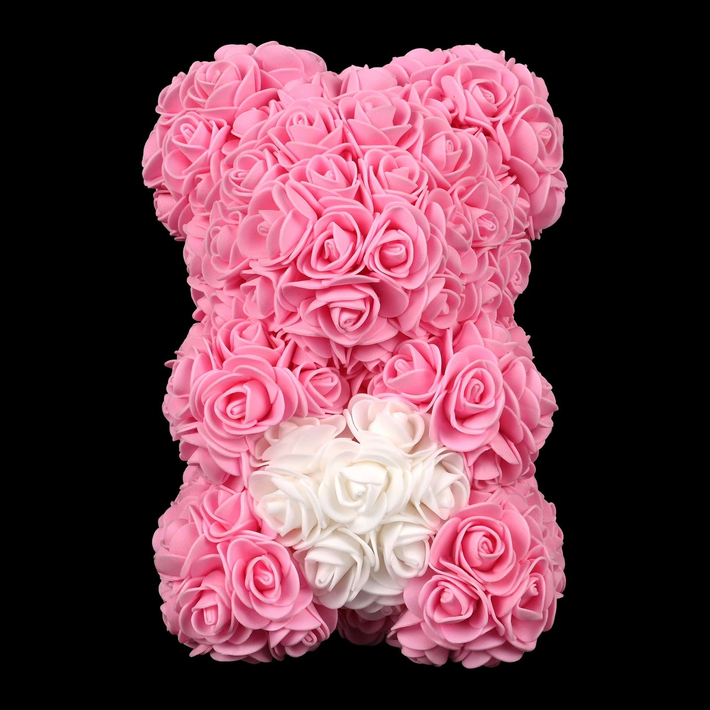 Rose Bear | Bear Made of Roses | Rose Teddy – Sparkly Roses