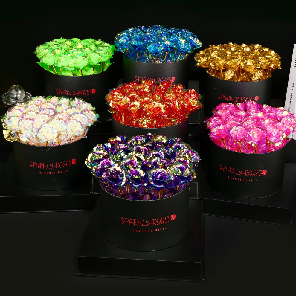 Sparkly Rose® Arrangement – Sparkly Roses