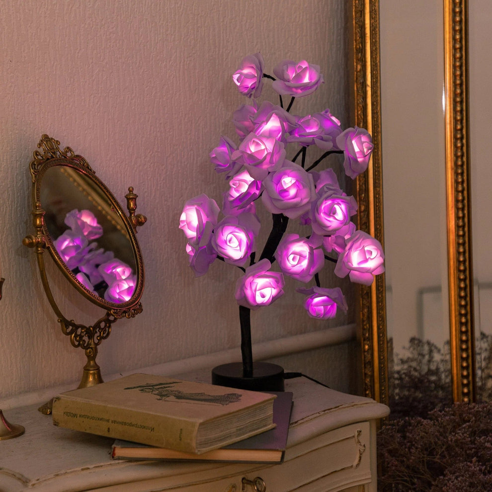 Sparkly Tree™ | Fairy Light Spirit Tree – Sparkly Roses